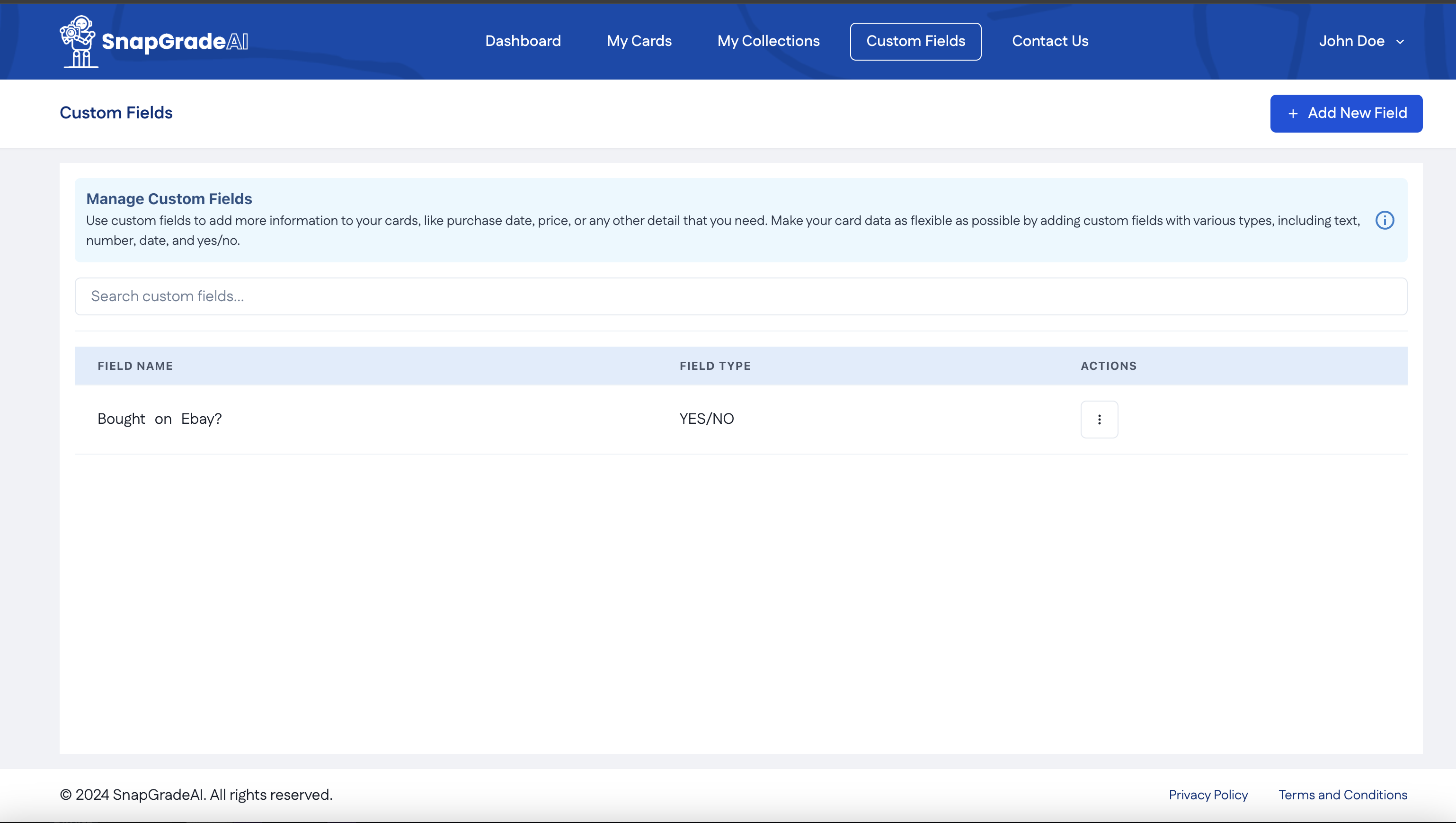 SnapGradeAI | AI TCG Grading for Trading Card Collectors